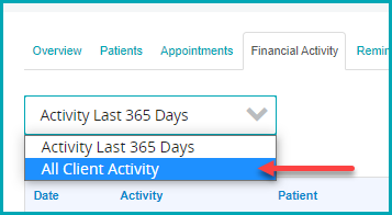 Review client account history – IDEXX Neo
