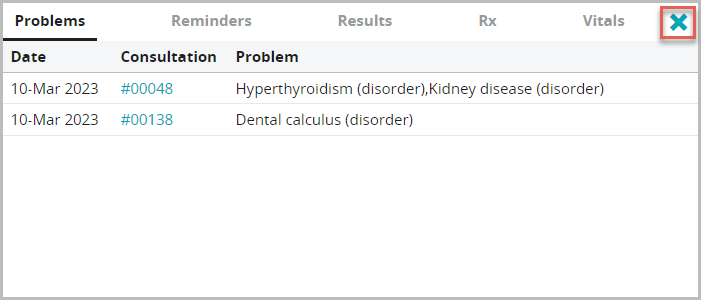 View patient history from a consultation – IDEXX Neo