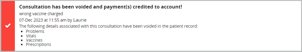 Void or correct a permanently closed consultation – IDEXX Neo