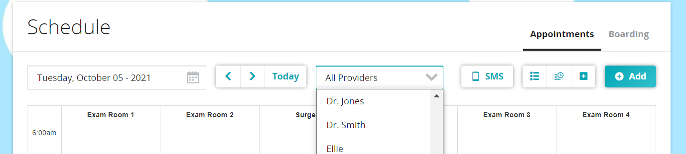 Navigate the Schedule and view appointment audit details – IDEXX Neo
